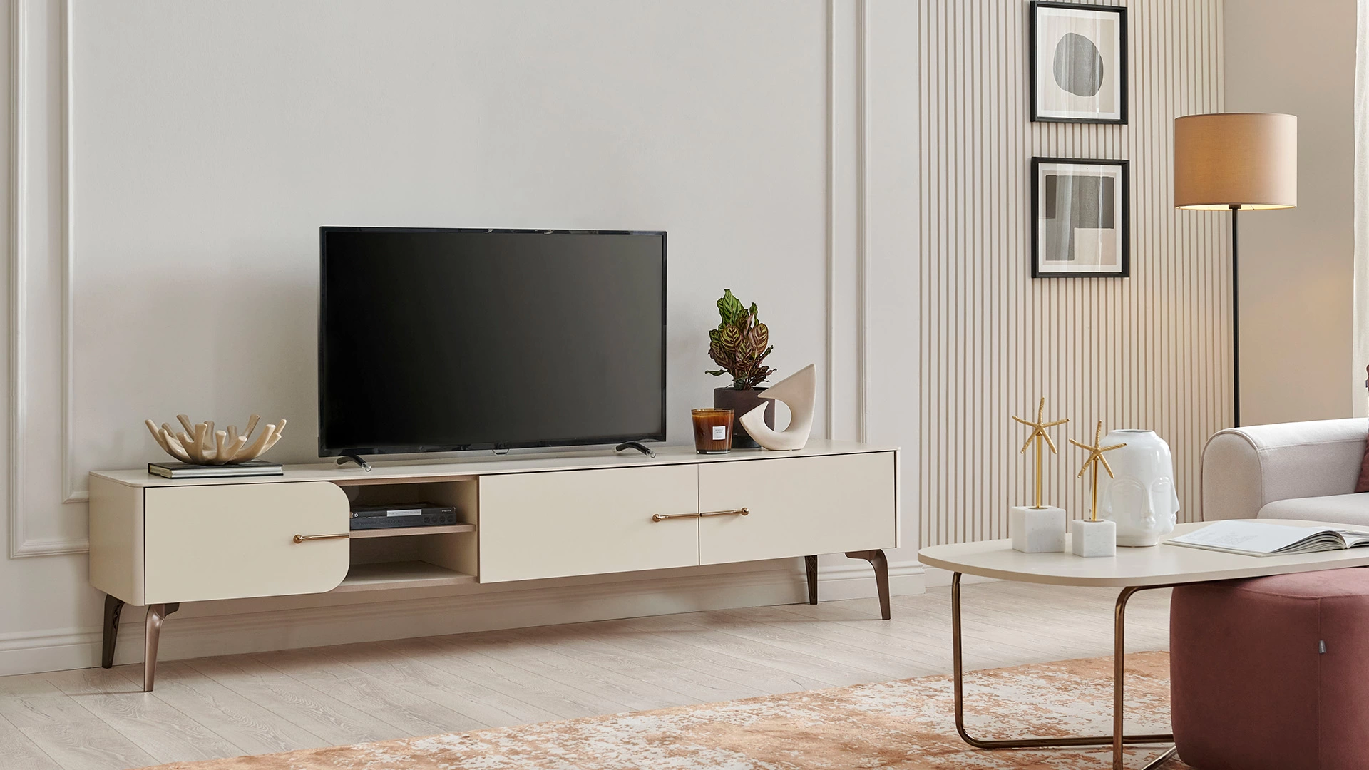 Milena TV Unit Submodule - 240 cm