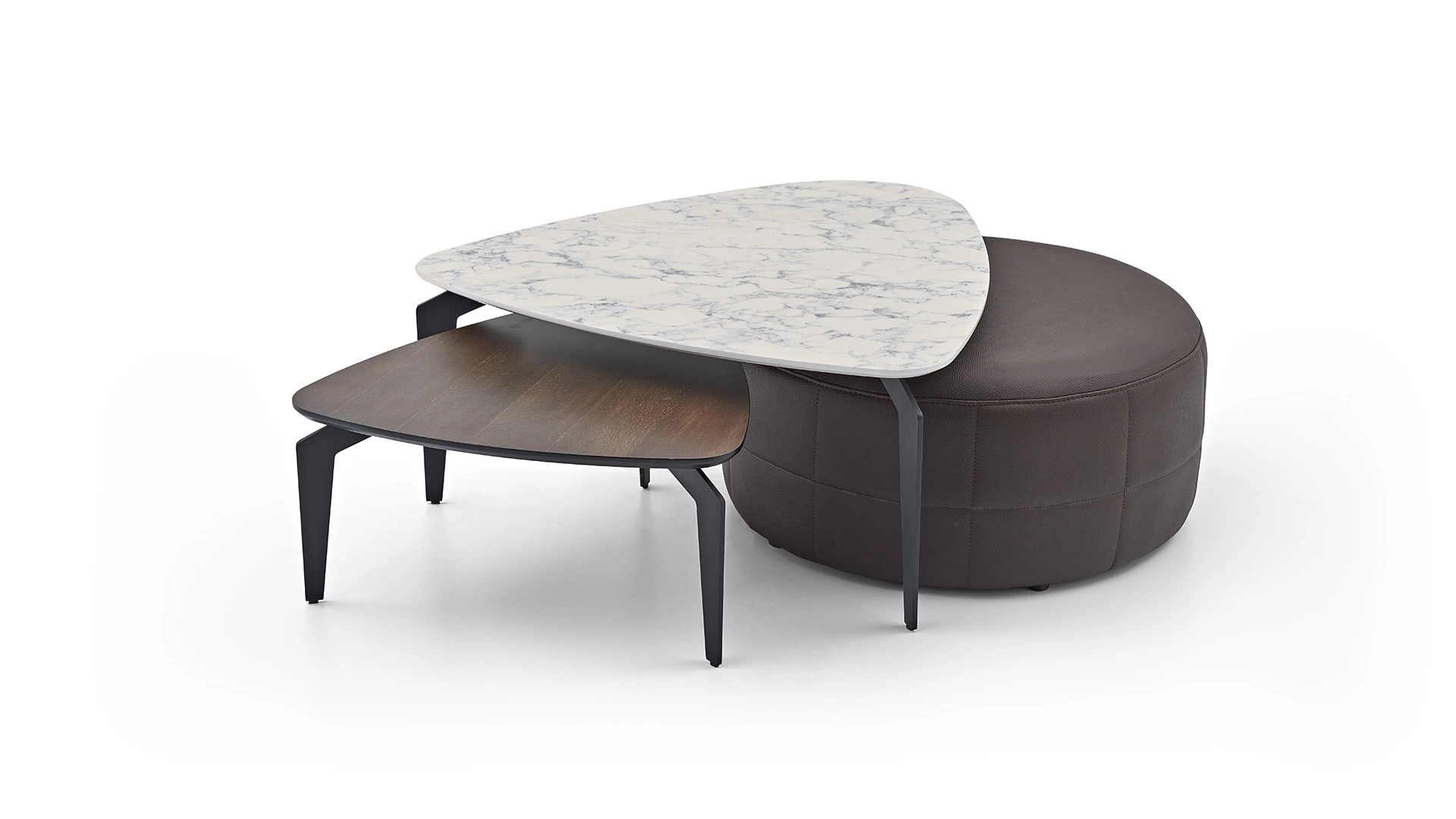 Pera Table - White Marble