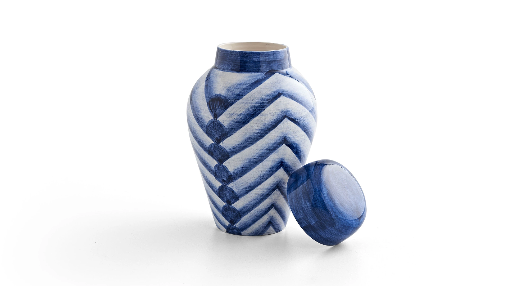 Navy Blue Cube Object