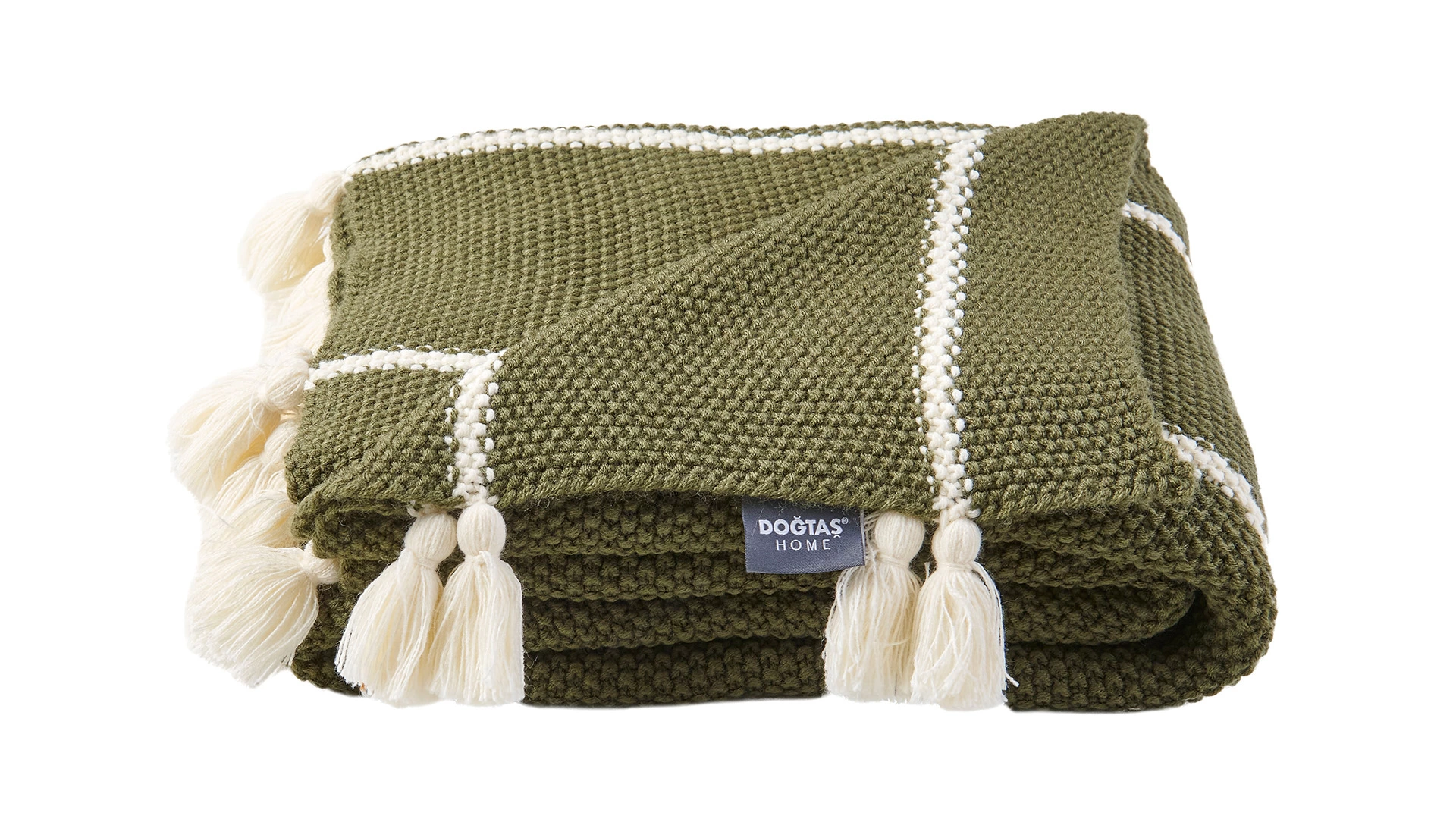 Khaki Aria Sofa Shawl