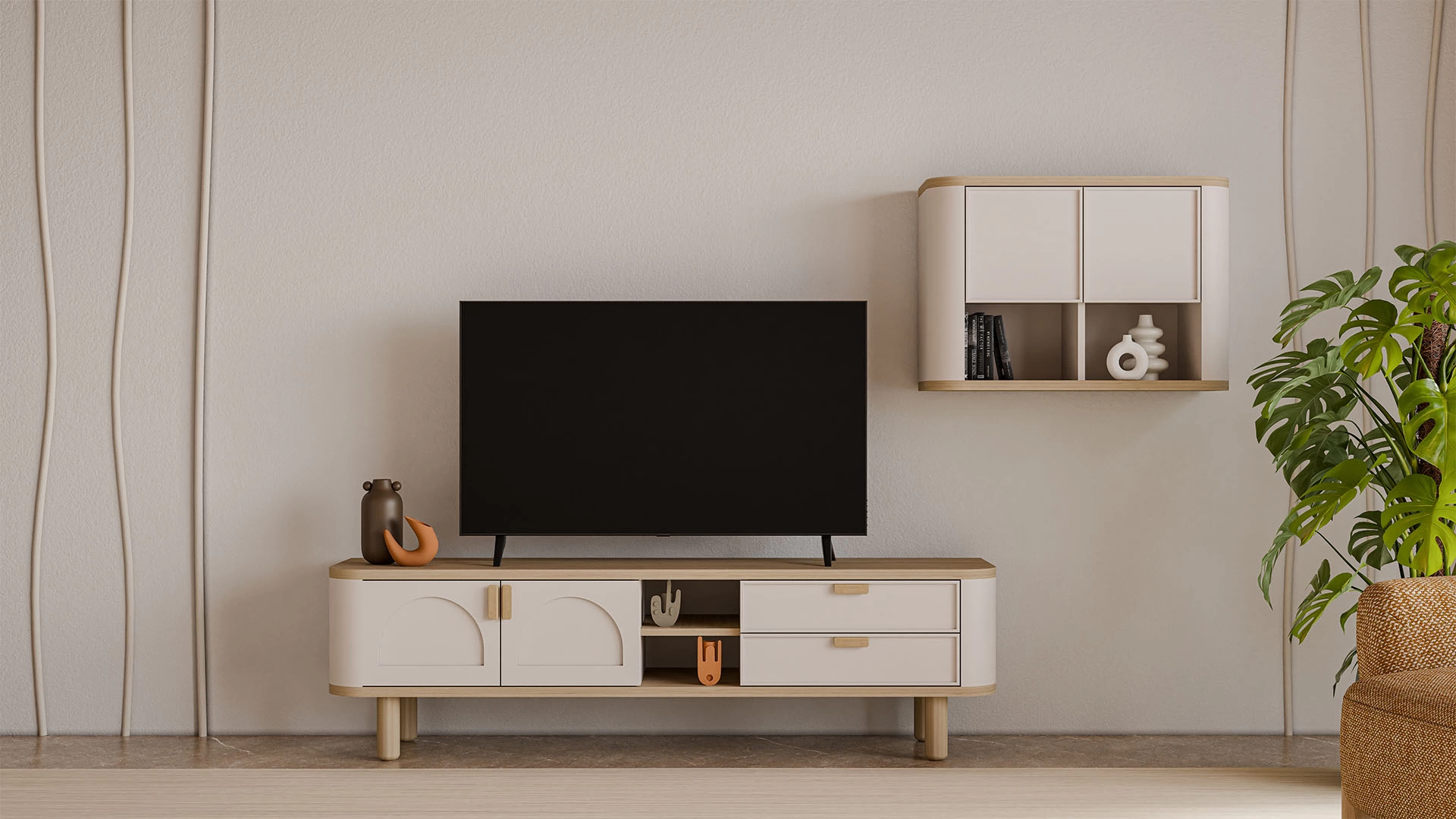 Legna TV Unit Lower Module - 170 cm