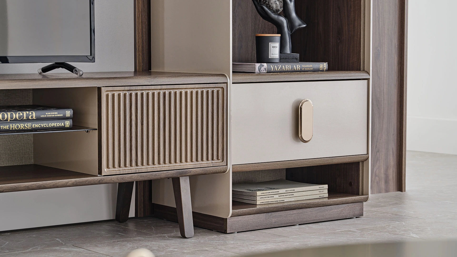 Bend TV Unit Side Module