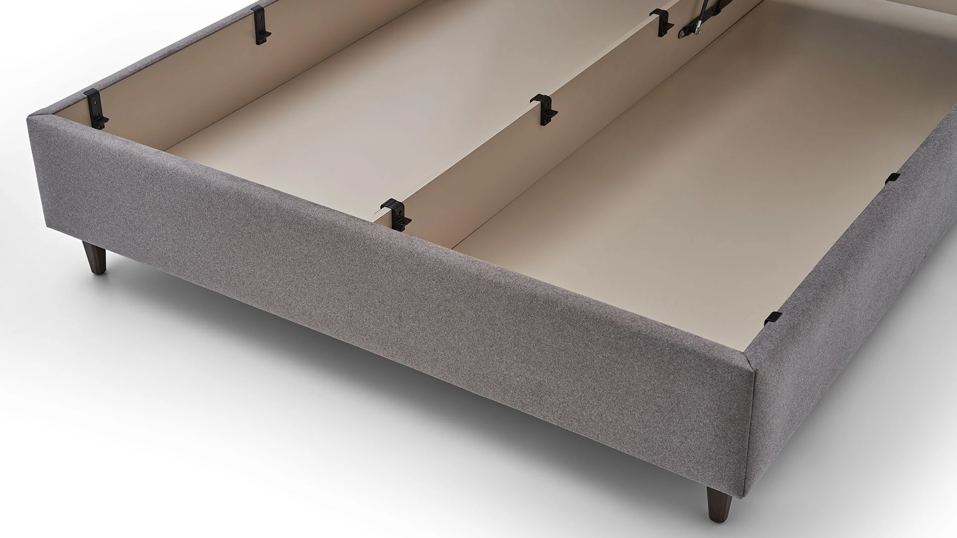 Bend Sandıklı Platform Bed - 160 cm - Headless