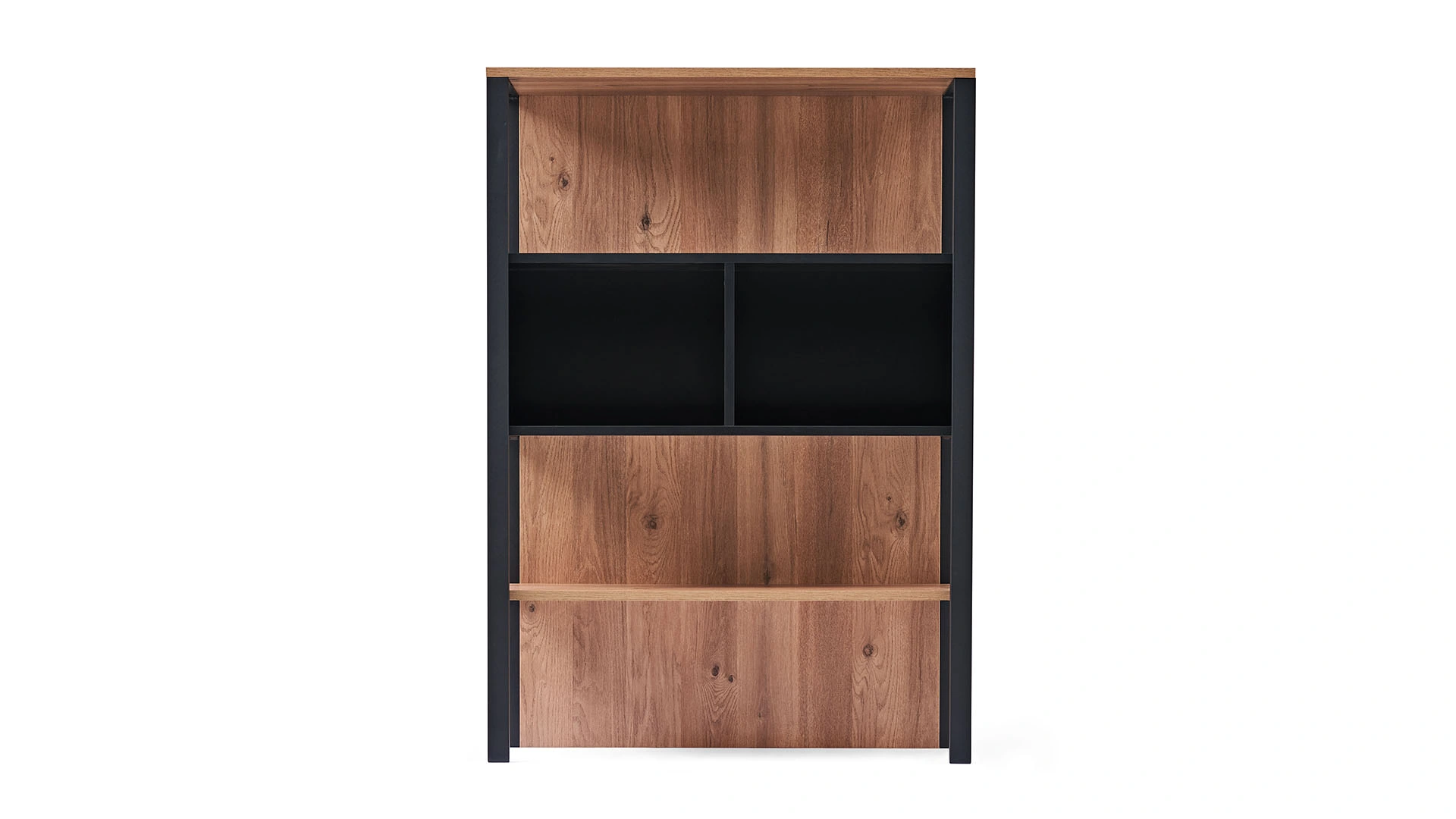 Solid TV Unit Upper Module - Bookcase