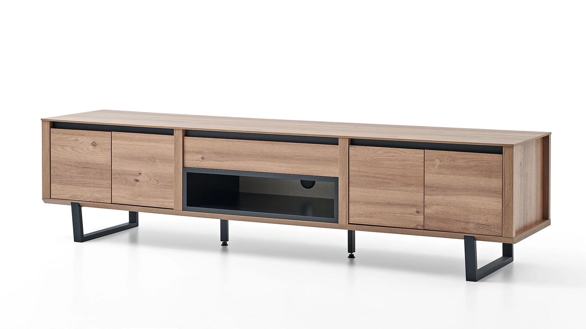 Solid TV Unit Base Module - 210 cm