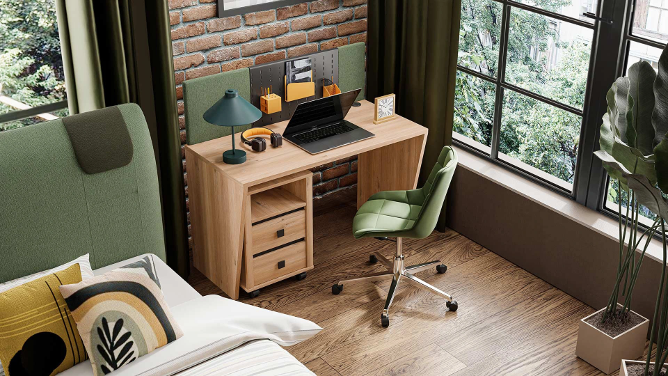 Bold Work Desk Panel