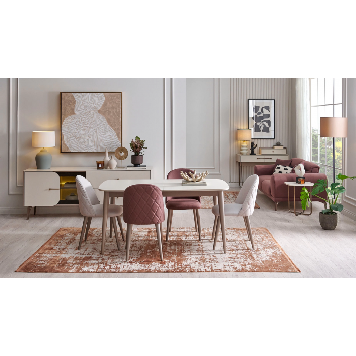 Milena Extendable Dining Table - 160 cm