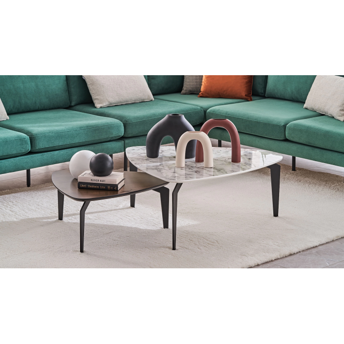 Pera Table - White Marble