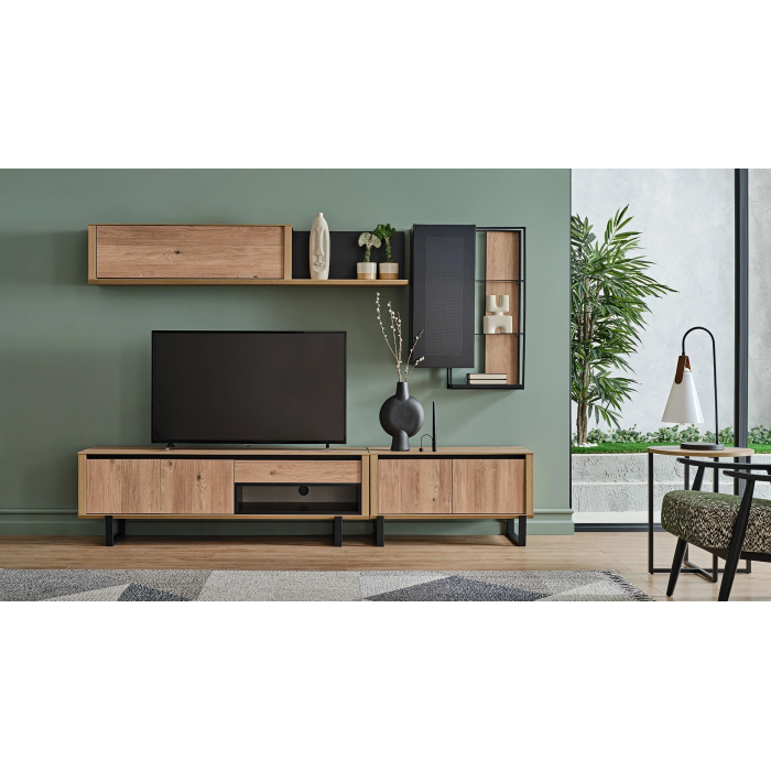 Solid TV Unit Lower Module - 160 cm