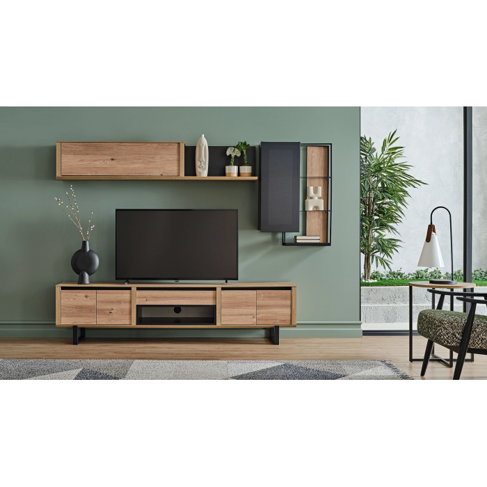 Solid TV Unit Upper Module - Side