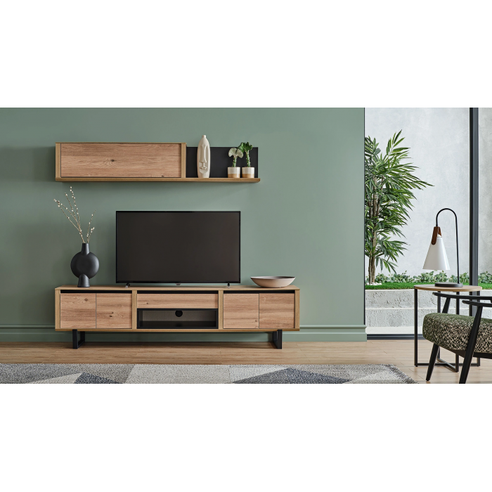 Solid TV Unit Upper Module - Horizontal