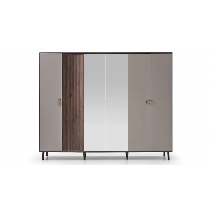 Bend 6 Door Wardrobe