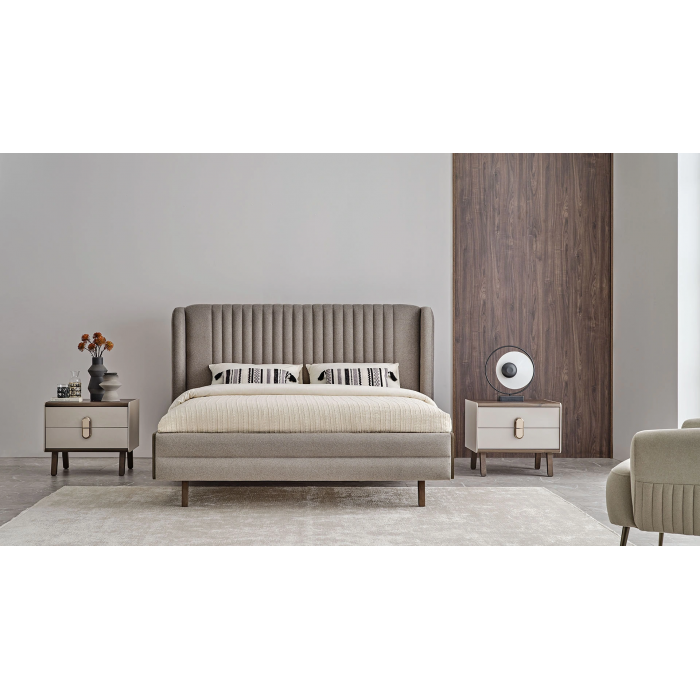 Bend Bed Frame - 180 cm - Headboardless