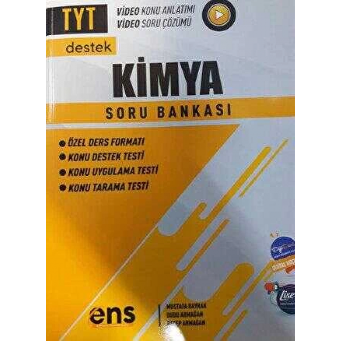 Ens Destek Tyt Soru Bankası Kimya- 2024