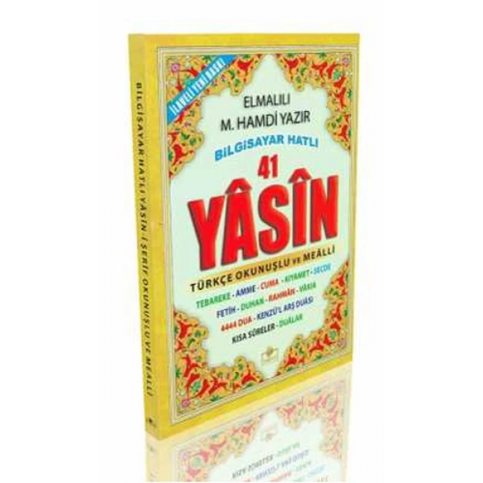 41 Yasin Türkçe Okunuşlu ve Mealli (Çanta Boy Yasin-004)