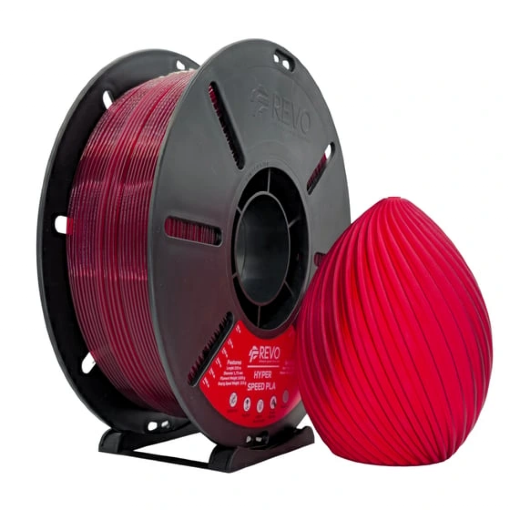 Revo Hyper Speed PLA Şeffaf Kırmızı: Hızlı ve Yüksek Kaliteli Beyaz 3D ...