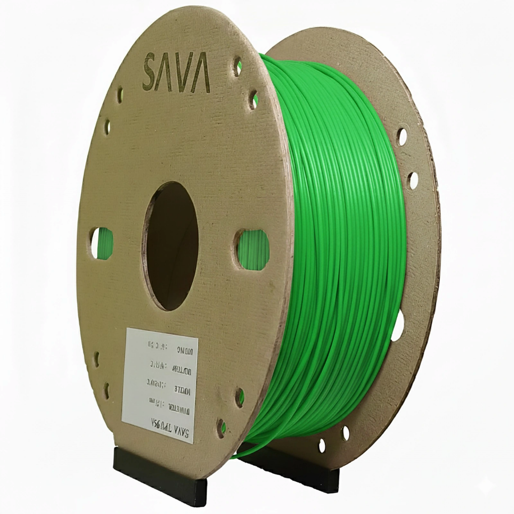 SAVA TPU FLEX YEŞİL ESNEK FİLAMENT | Standart 92A Filament - SAVA