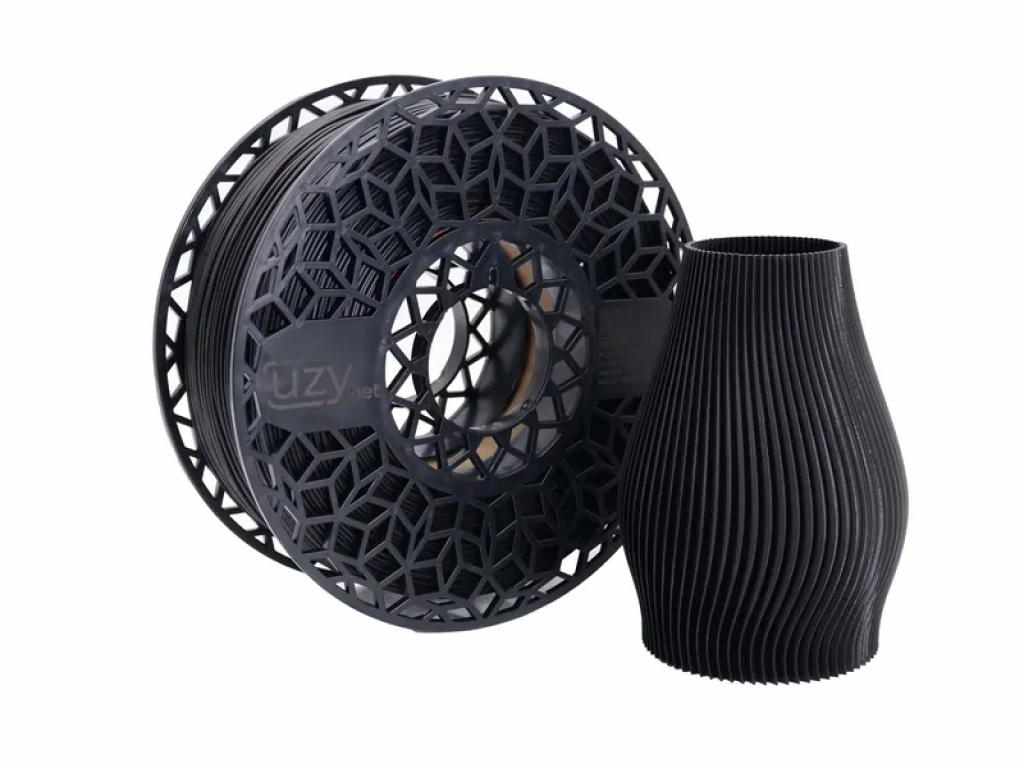 UZY Basic PLA Jet Black - Dayanıklı ve Yüksek Kaliteli Siyah PLA Filament