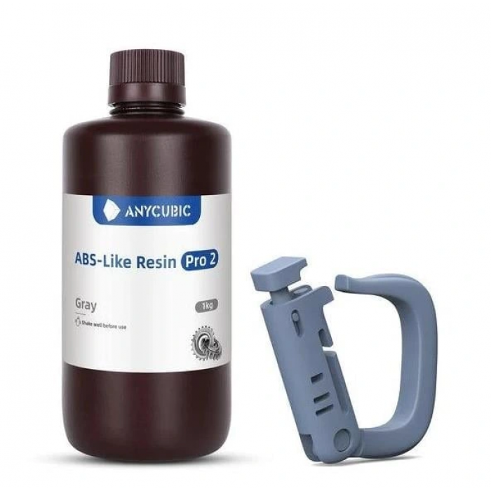 Anycubic ABS Pro 2 Gri Reçine 1 kg - Yüksek Kaliteli ABS Reçine ...