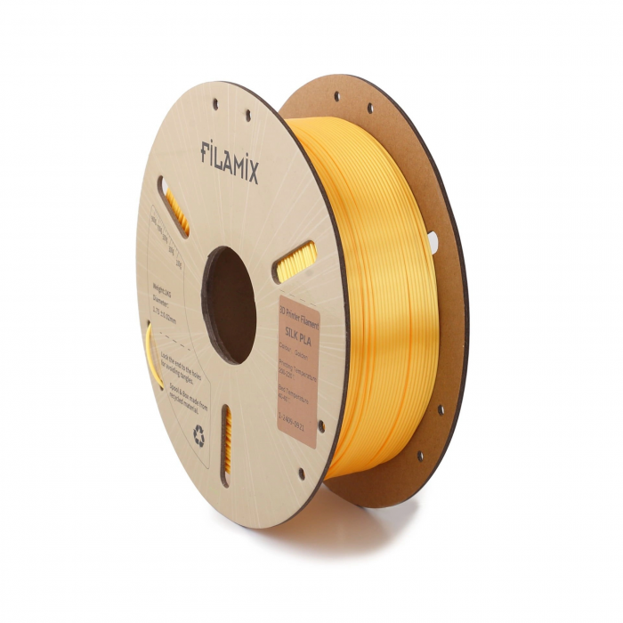 Filamix Silk PLA Gold Filament - Filamix Hyper PLA Filamenti