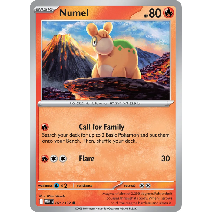 Numel 021/132 - Mega Evolution