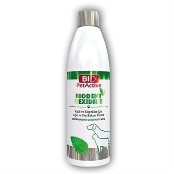 Pet Active Biodent Hexidine Ağız Ve Diş Bakım Solüsyonu 250 ml (6'lı Paket)
