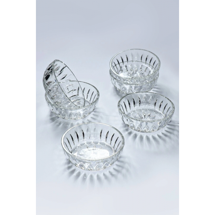 16004 Rayan 6 Lı Elif Cam Lokumluk-reçellik