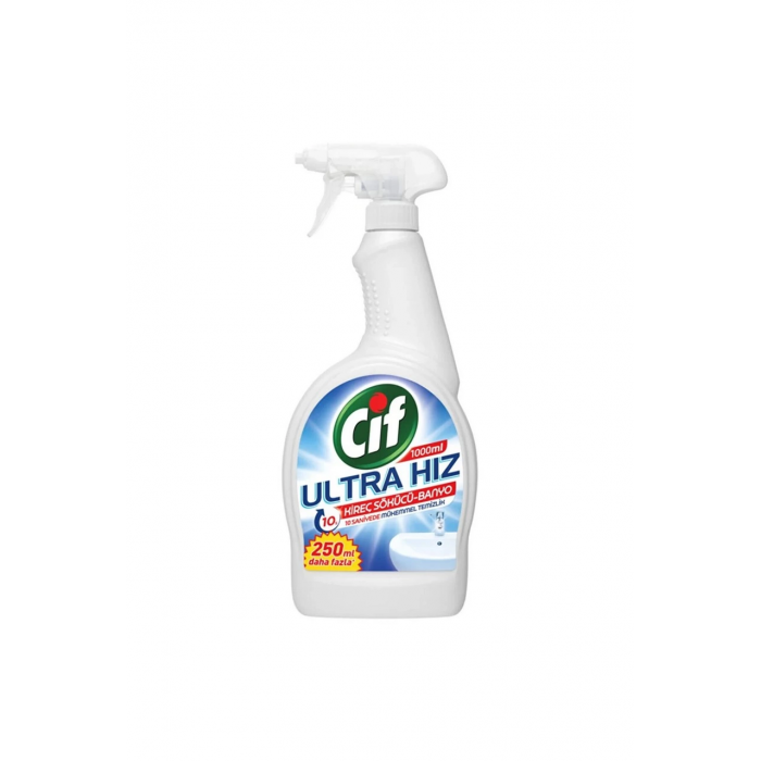 Cif Sprey Ultra Hız Banyo 1000 ml - Etkili ve Hızlı Temizlik için İdeal!