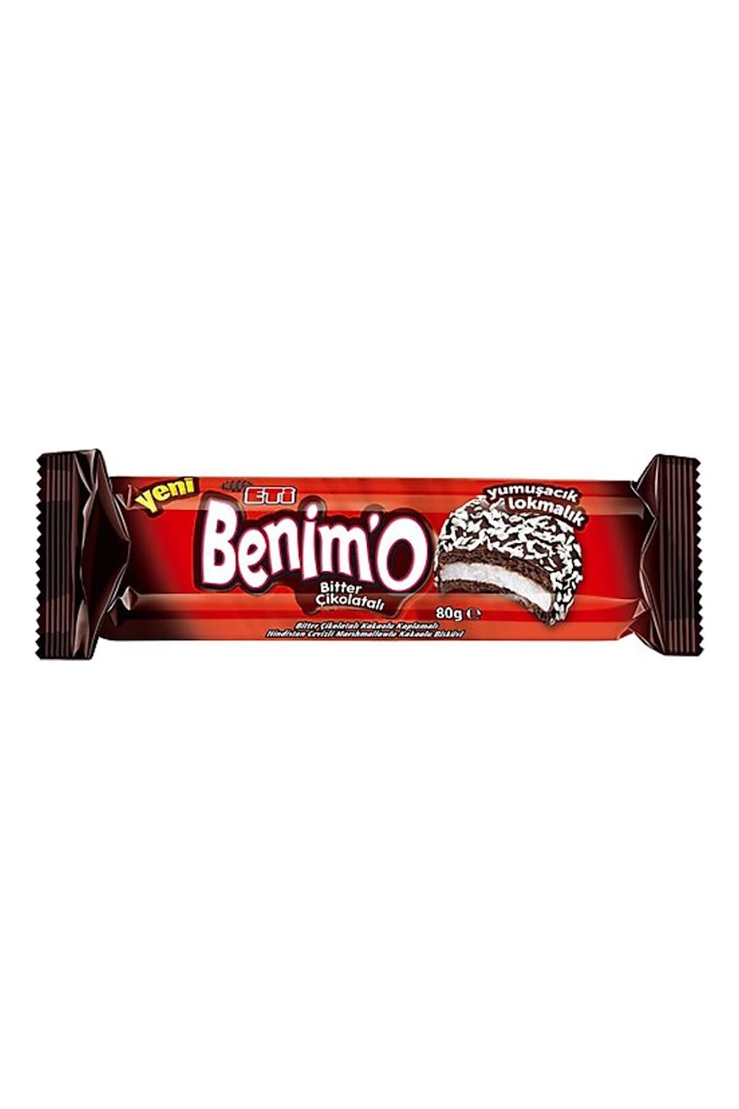Eti Benimo 80 Gr Bitter - Lezzetli Bitter Çikolatalı Bisküvi | Eti ...