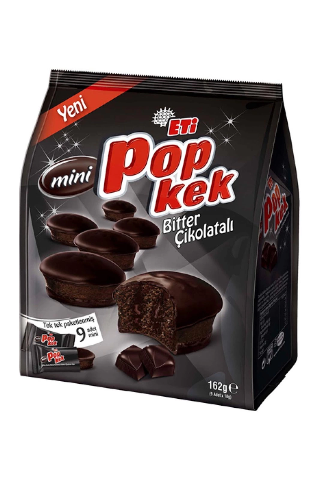 Eti Topkek Mini 162 Gr Bitter - Lezzetli Bitter Kek - Eti Kek.