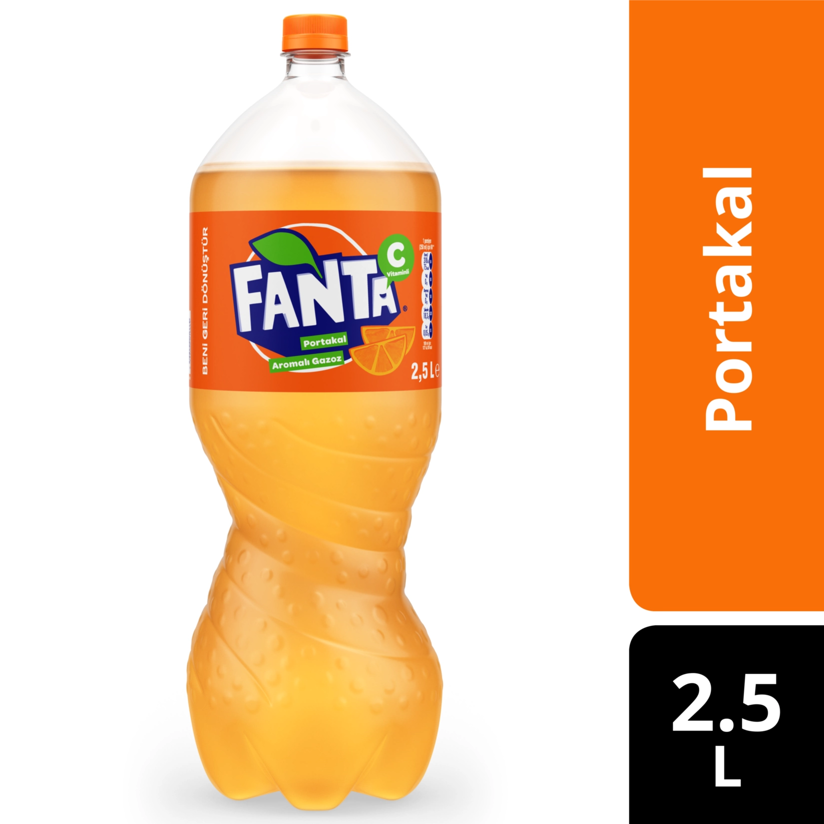 Fanta 2.5 Lt Portakal: İçecekler, Gazlı İçecekler, Kola - Uygun ...