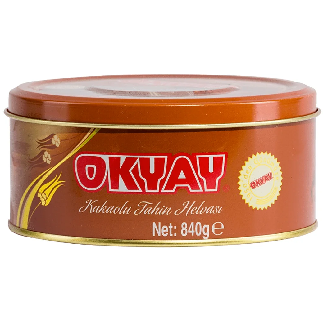Okyay Helva Kakaolu 840 Gr - Lezzetli Kakaolu Helva, Okyay Güvencesiyle!