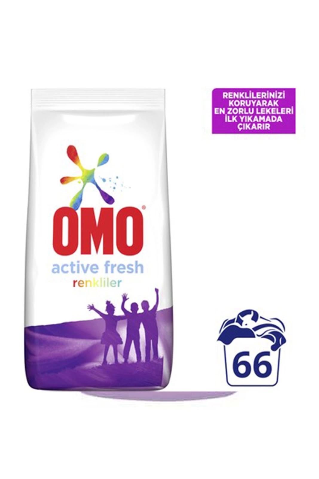 Omo Active 10 Kg Renkliler - Çamaşır Deterjanı - Omo - Temizlik Ürünleri