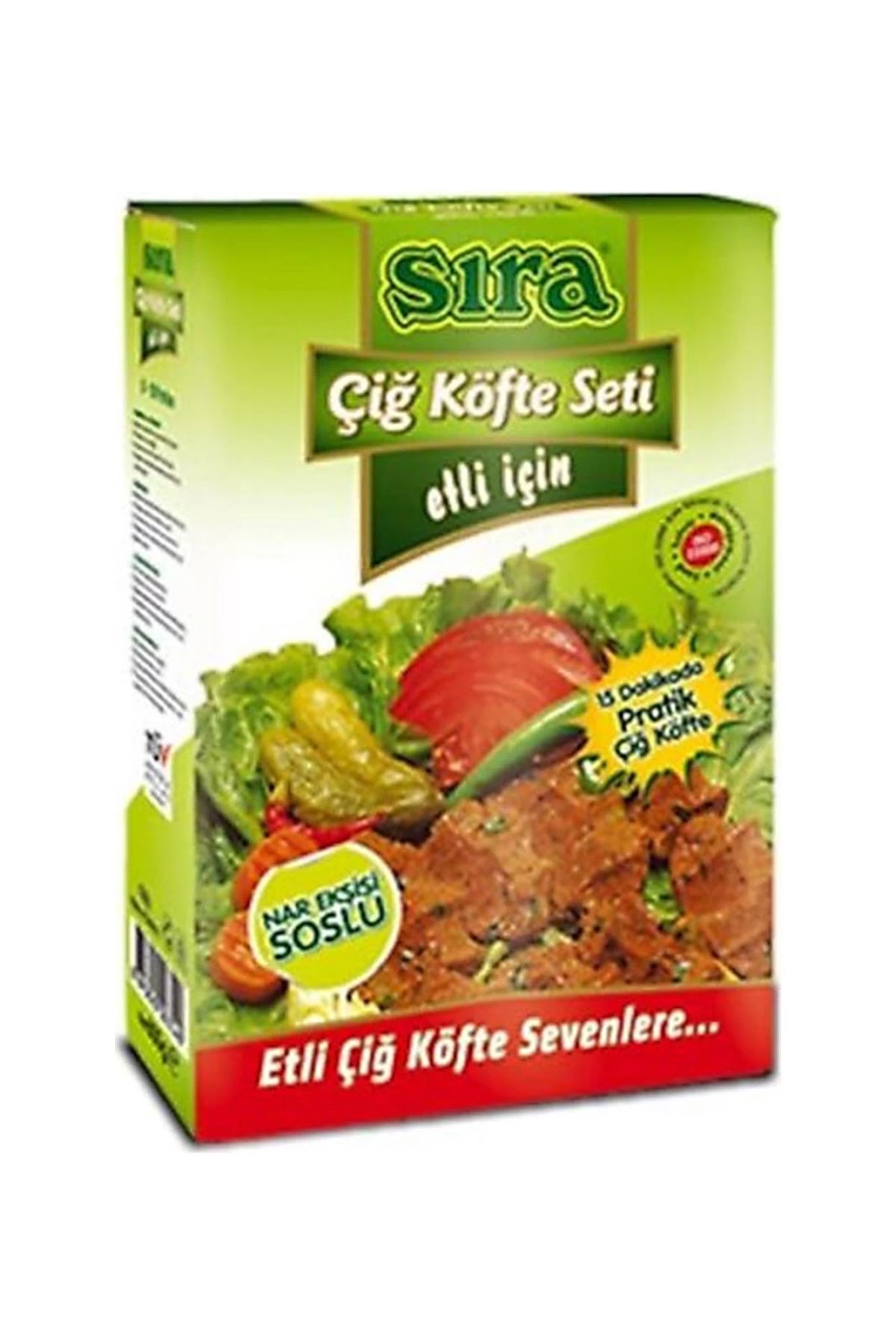 Sıra Çiğ Köfte Seti Etli 500 Gr - Sira - Yemeklik Malzemeler Harç ...