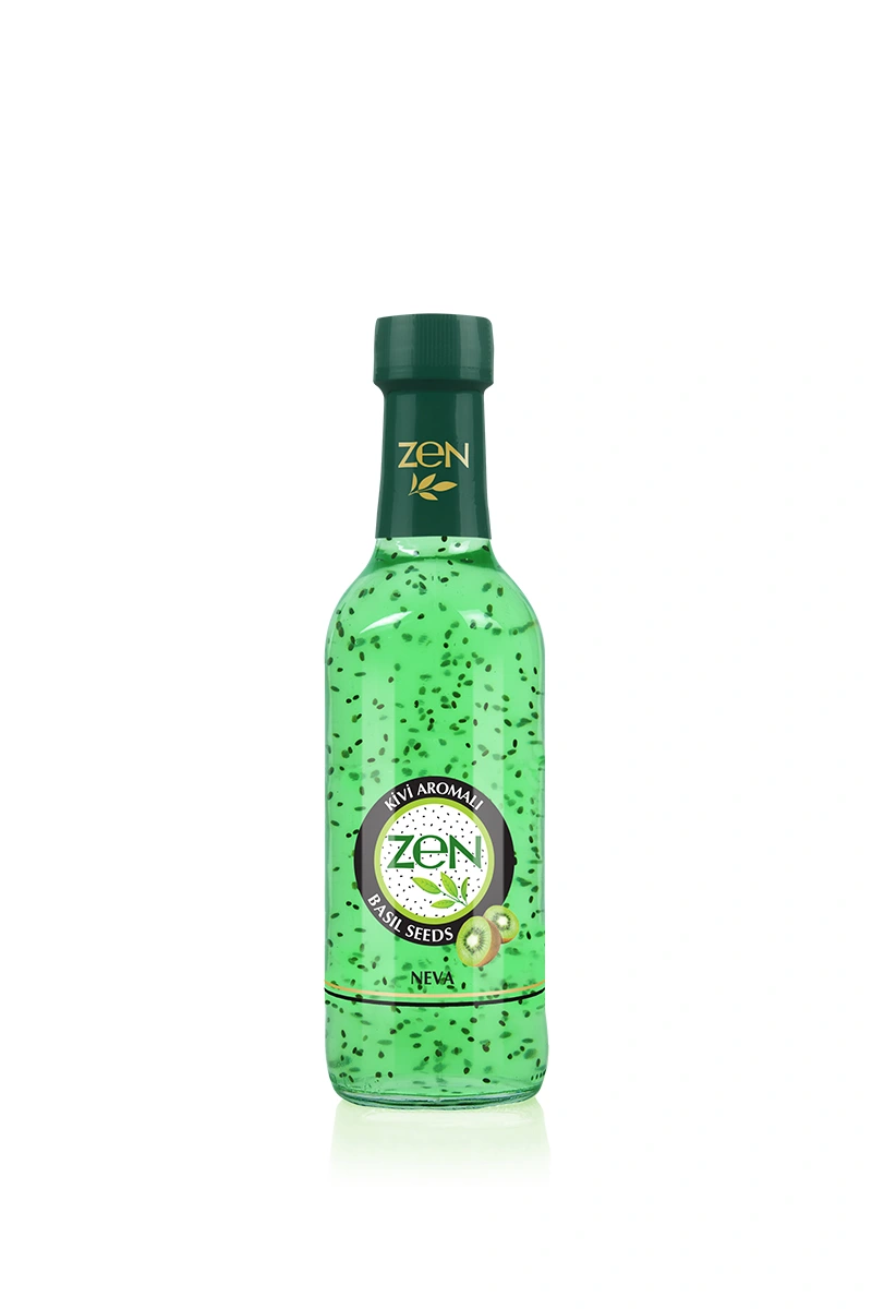 Zen Basil 300 Ml Kivi: Lezzetli ve Doğal Gazsız İçecek - Zen.