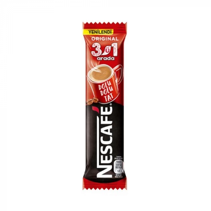 Nescafe 3u1 Arada Orjinal 48Li Paket-8690632240855-Toz Kahve