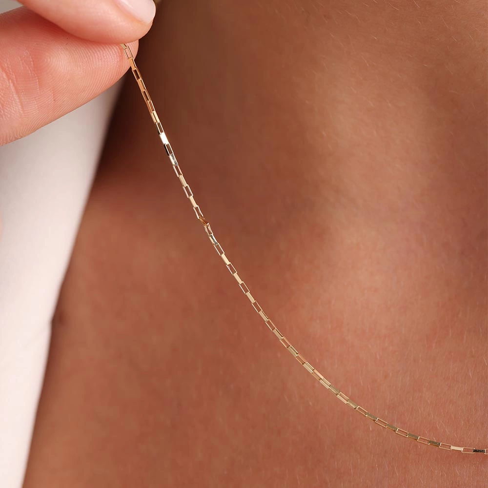 14 Ayar Altın Zincir Kolye | Mimra Pırlanta