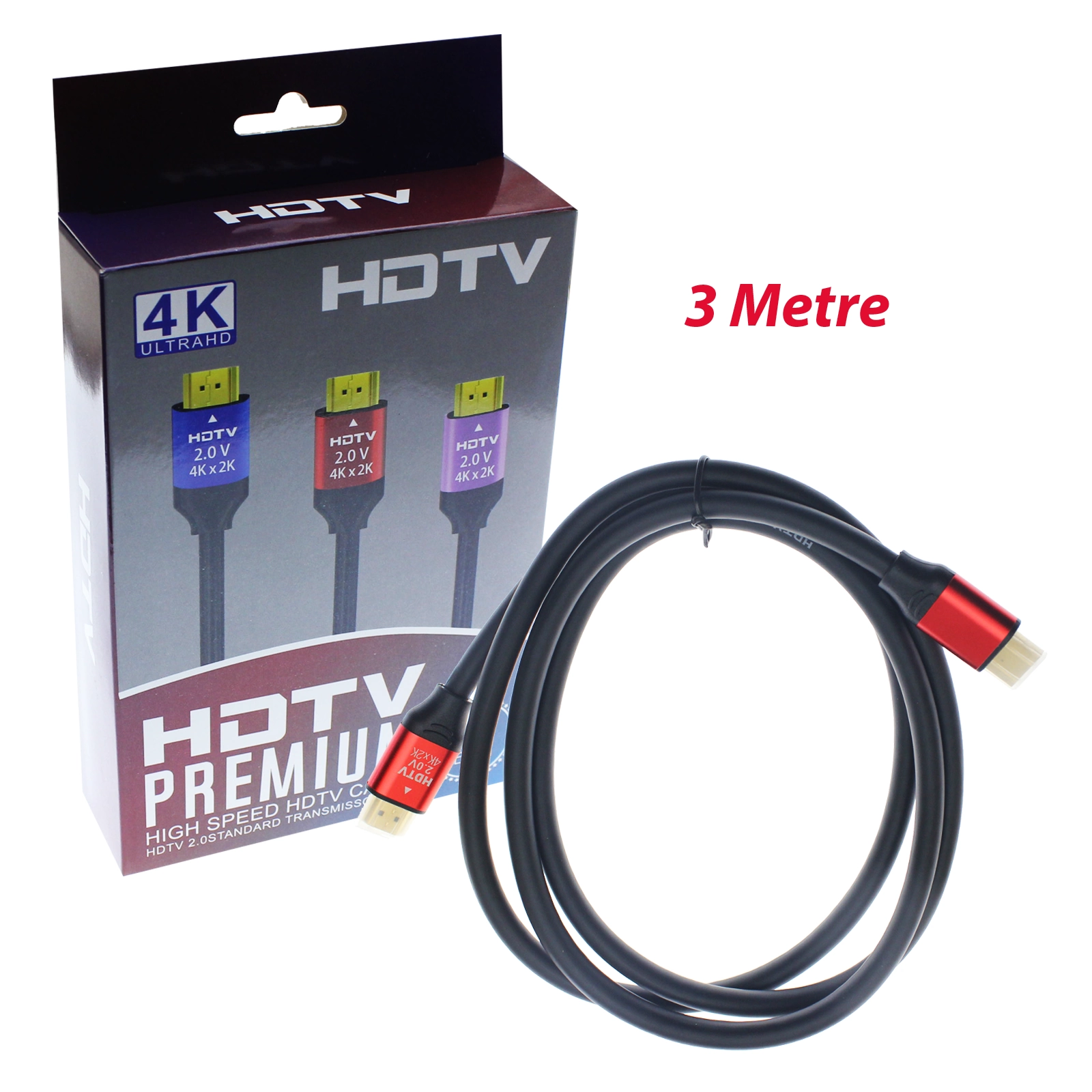Premium HDMI Kablo 4K (3 Metre) Satın Al - Aynı Gün Kargo