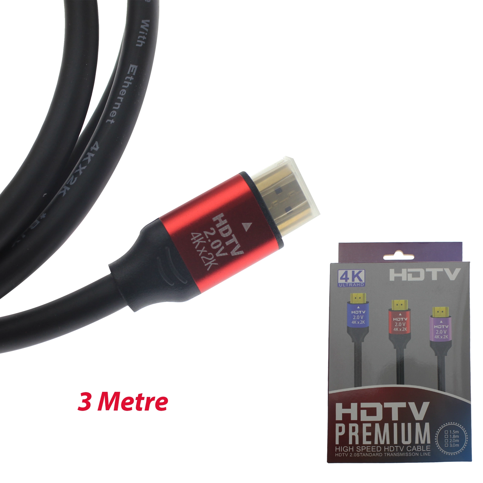 Premium HDMI Kablo 4K (3 Metre) Satın Al - Aynı Gün Kargo