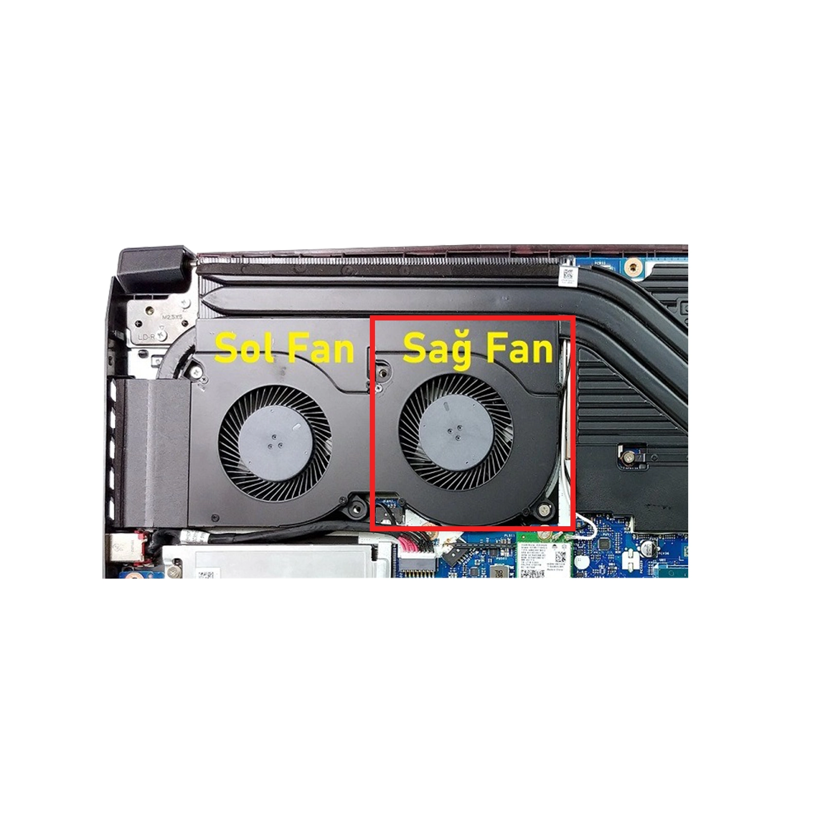 Acer Nitro 5 AN517-51 Uyumlu Cpu - Gpu Fan Ver.1 Satın Al - Aynı Gün Kargo