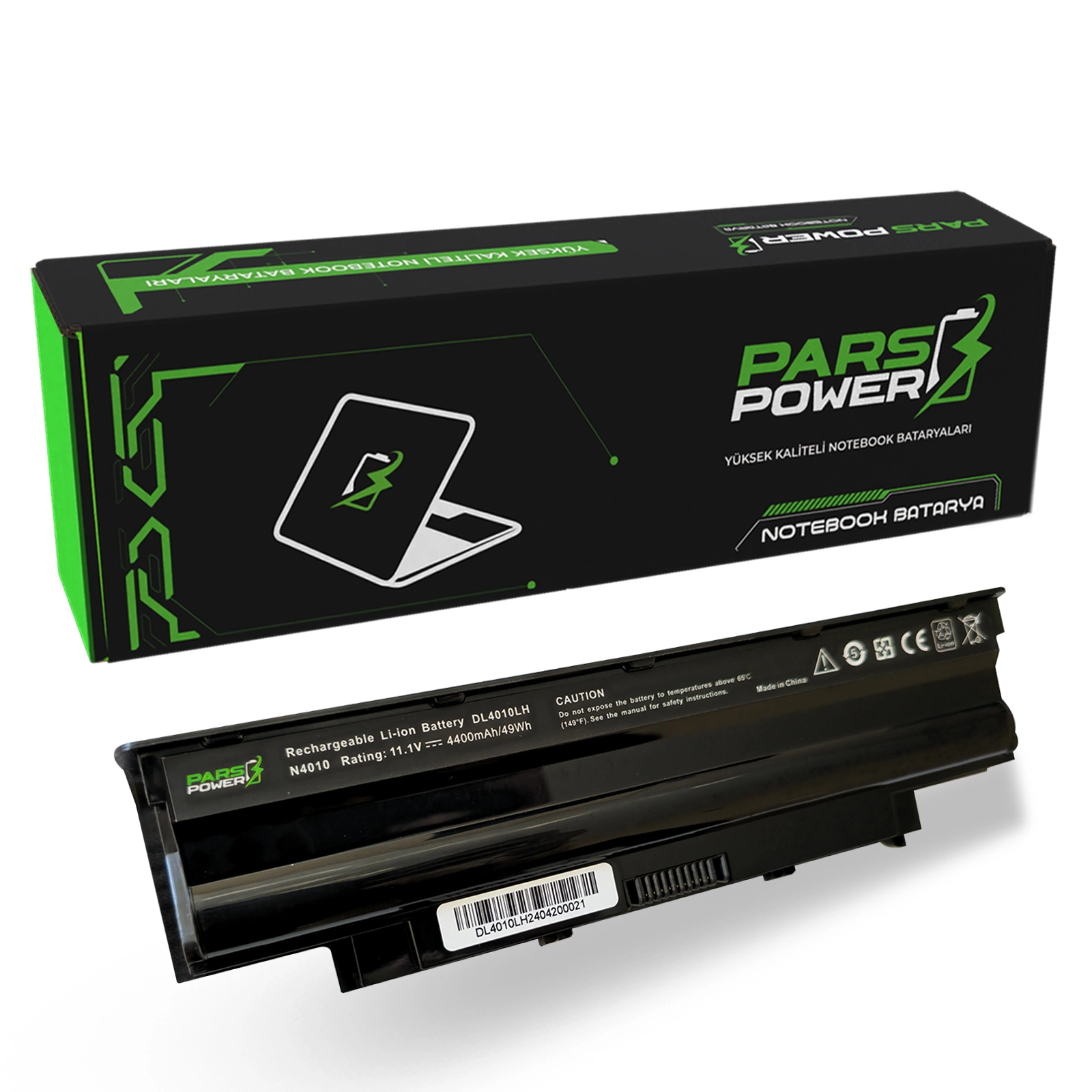 Dell Inspiron 13R, 14R, 15R, 17R Notebook Batarya - Pil (Pars Power ...