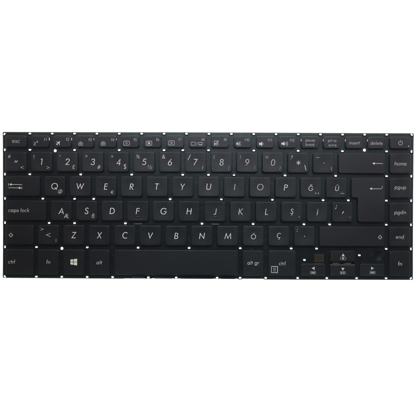 Asus VivoBook X510UA, X510UN Notebook Klavye Işıklı (Siyah TR) Satın Al ...