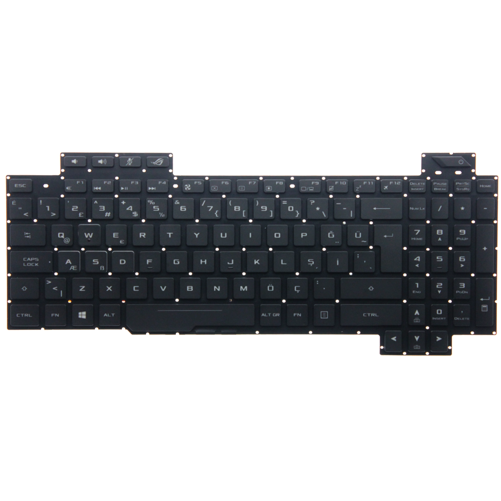 Asus ROG Strix Hero II GL504GM-DS74 Klavye Işıklı (Siyah TR) Satın Al ...