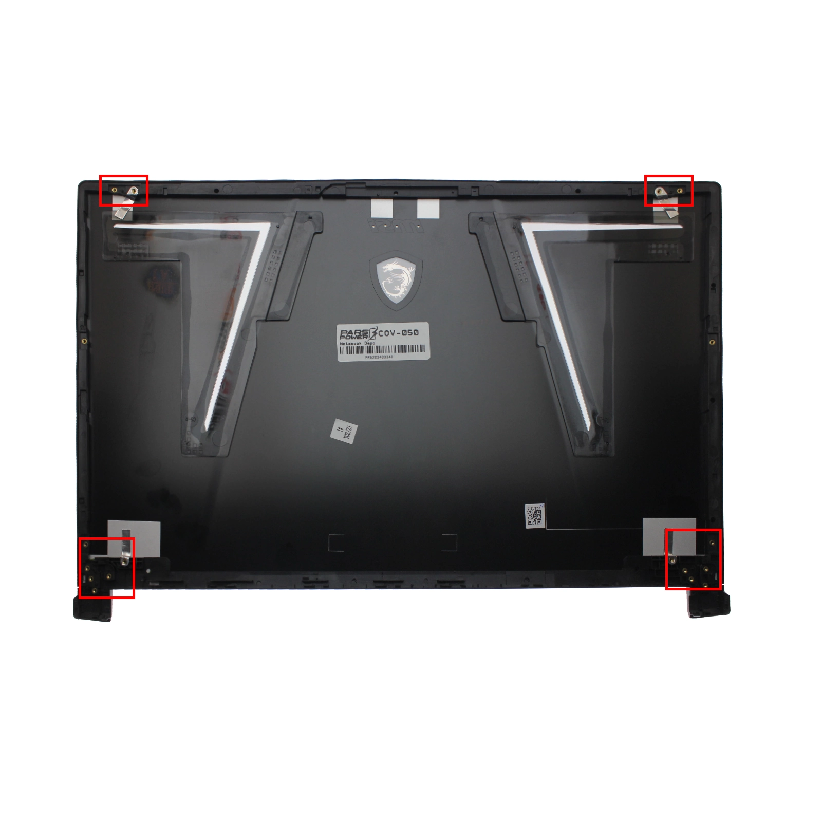 MSI Raider MS-17C1, MS-17C3 Lcd Ekran Kasası Cover Bezel - Çerçeve Set ...