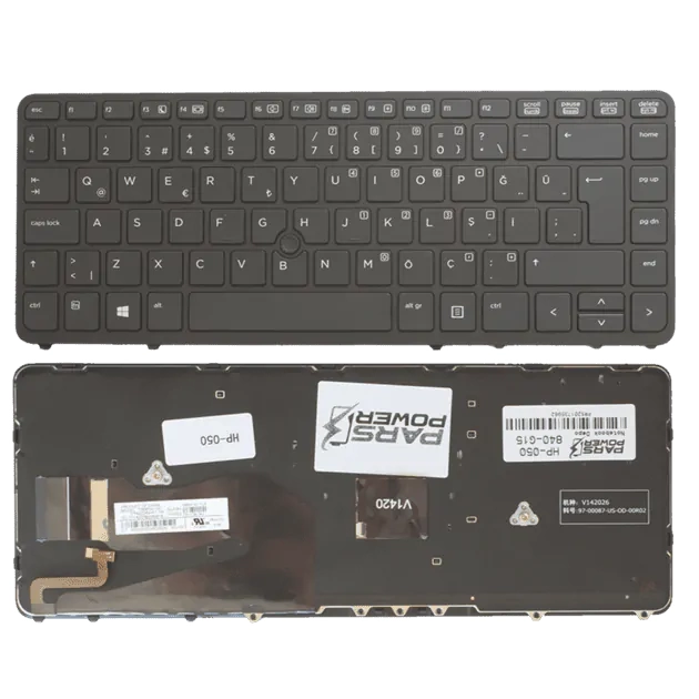 HP EliteBook 745 G1, 745 G2, 755 G1 Notebook Klavye (Siyah TR) Satın Al ...