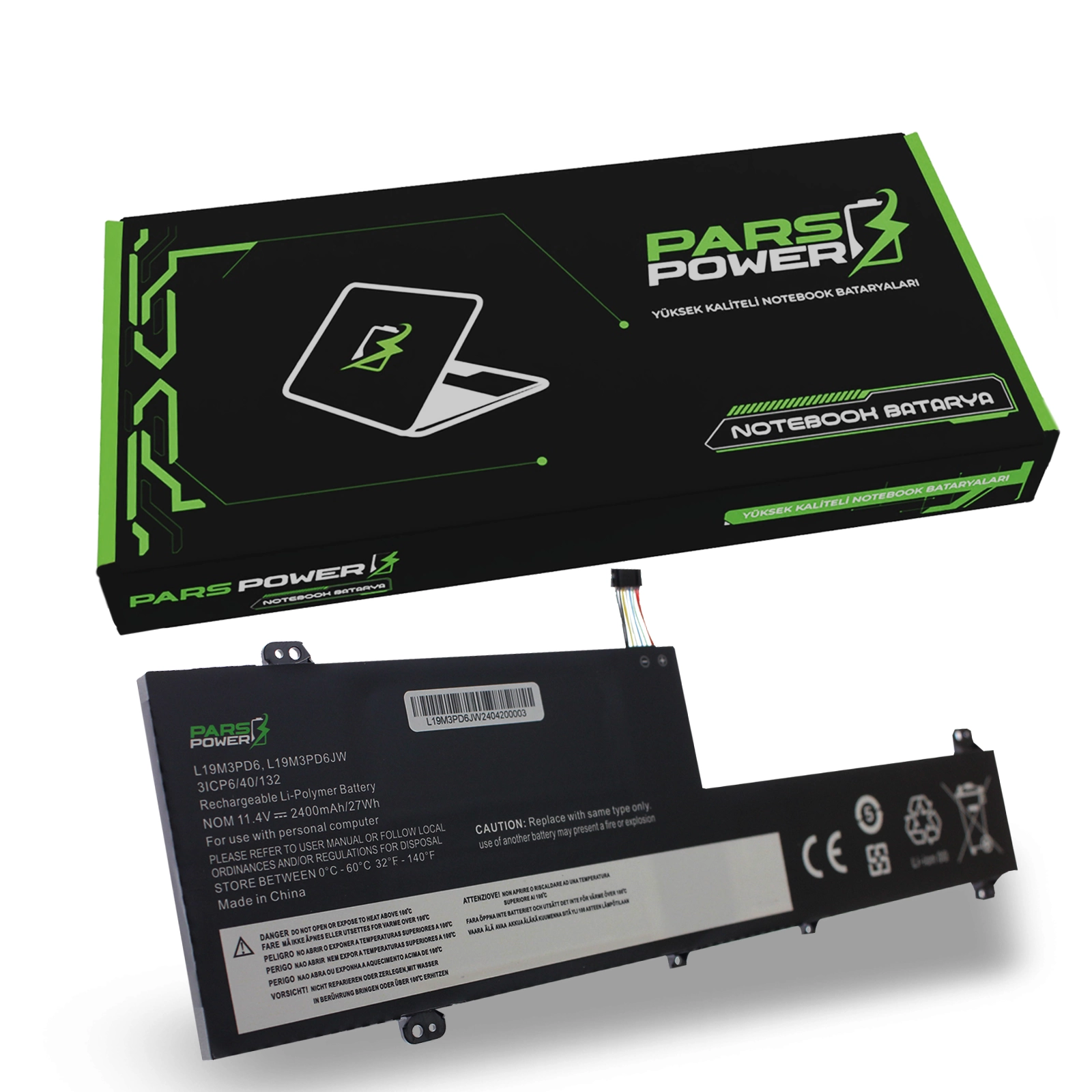 Lenovo IdeaPad Flex 5 81WS, 81X1, 81X2 Batarya - Pil (Pars Power) Satın ...