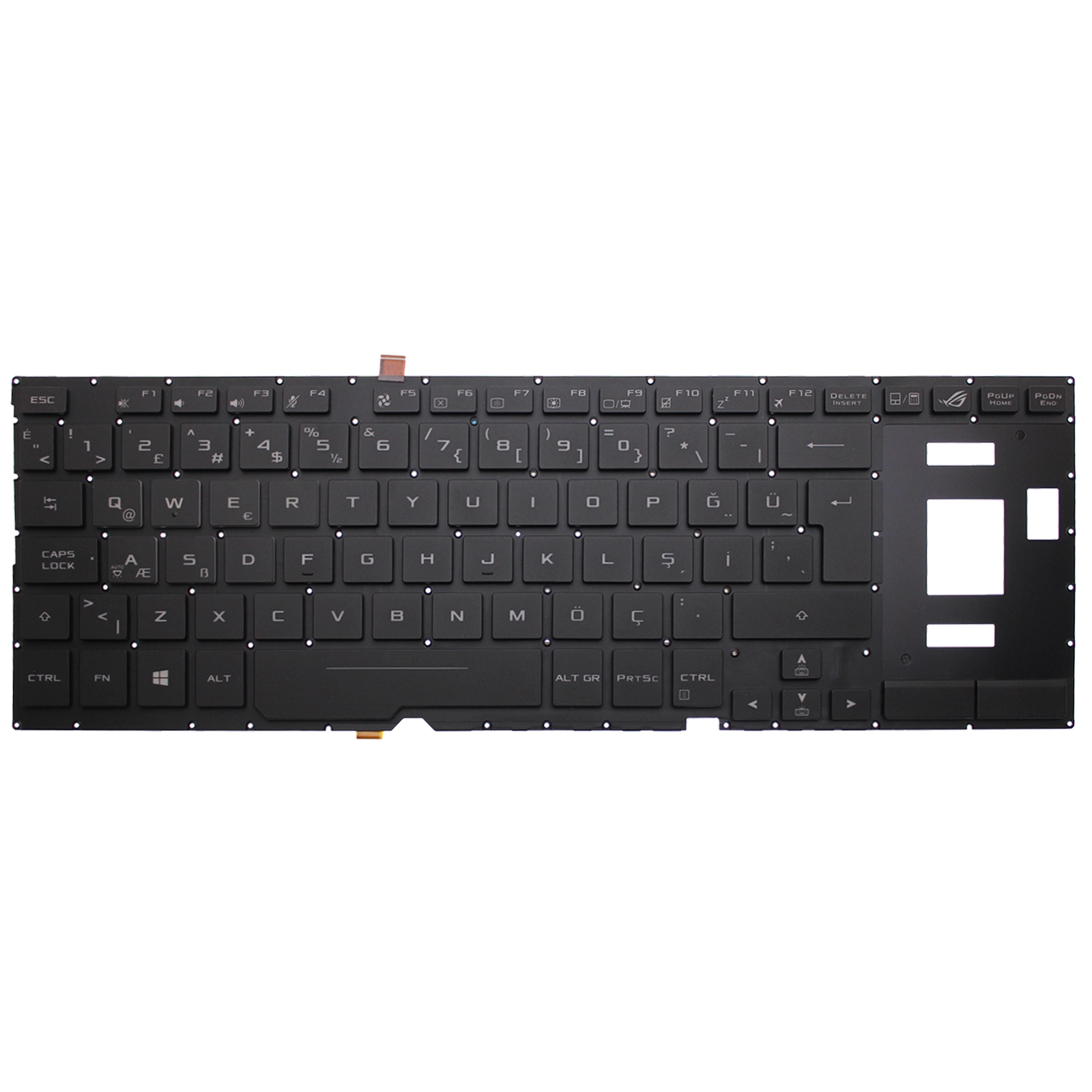 Asus Rog Zephyrus S GX701GX, GX701GXr Klavye Işıklı (Siyah TR) Satın Al ...