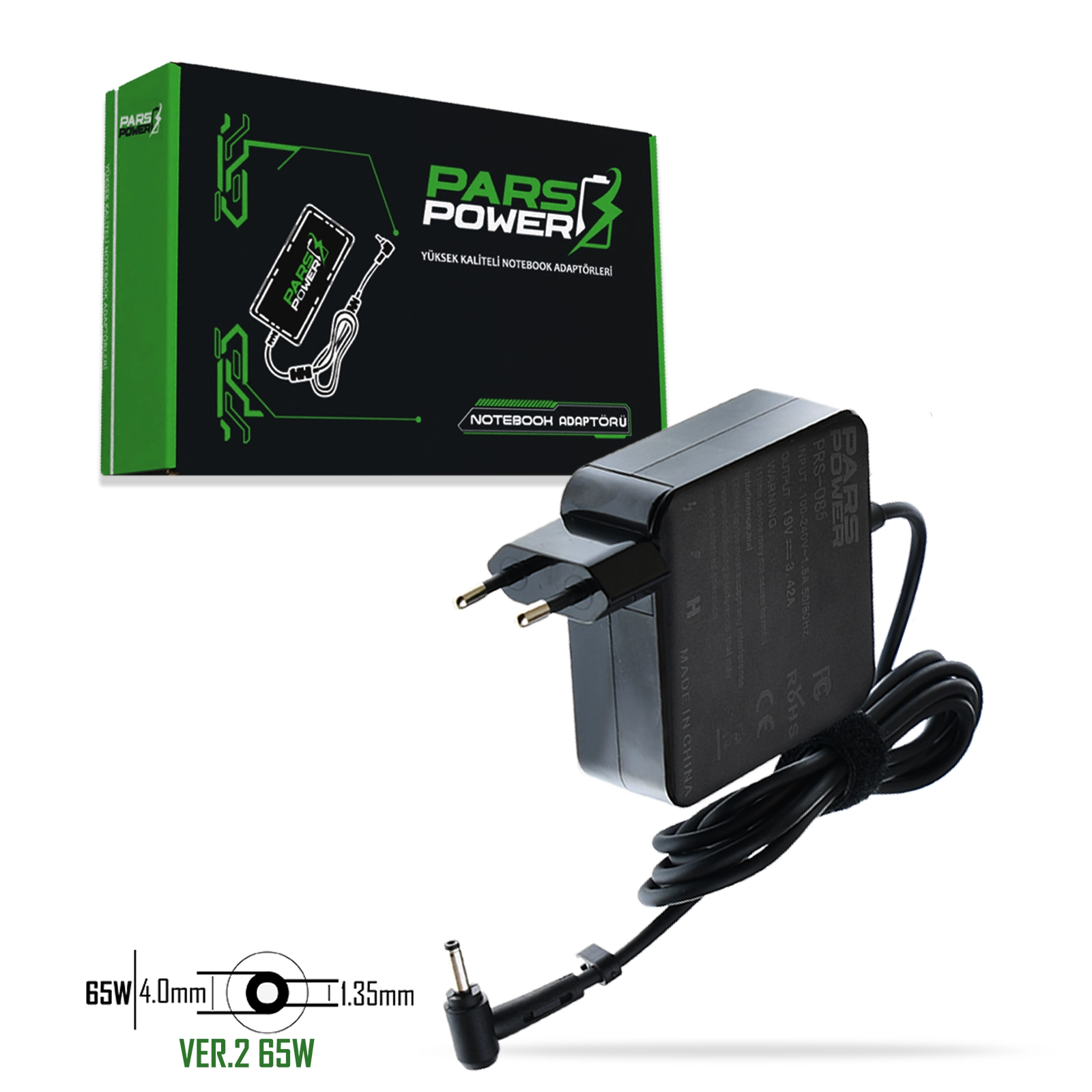 Asus W15-065N1B, AD208702006 Adaptör Şarj Aleti-Cihazı (Pars Power ...