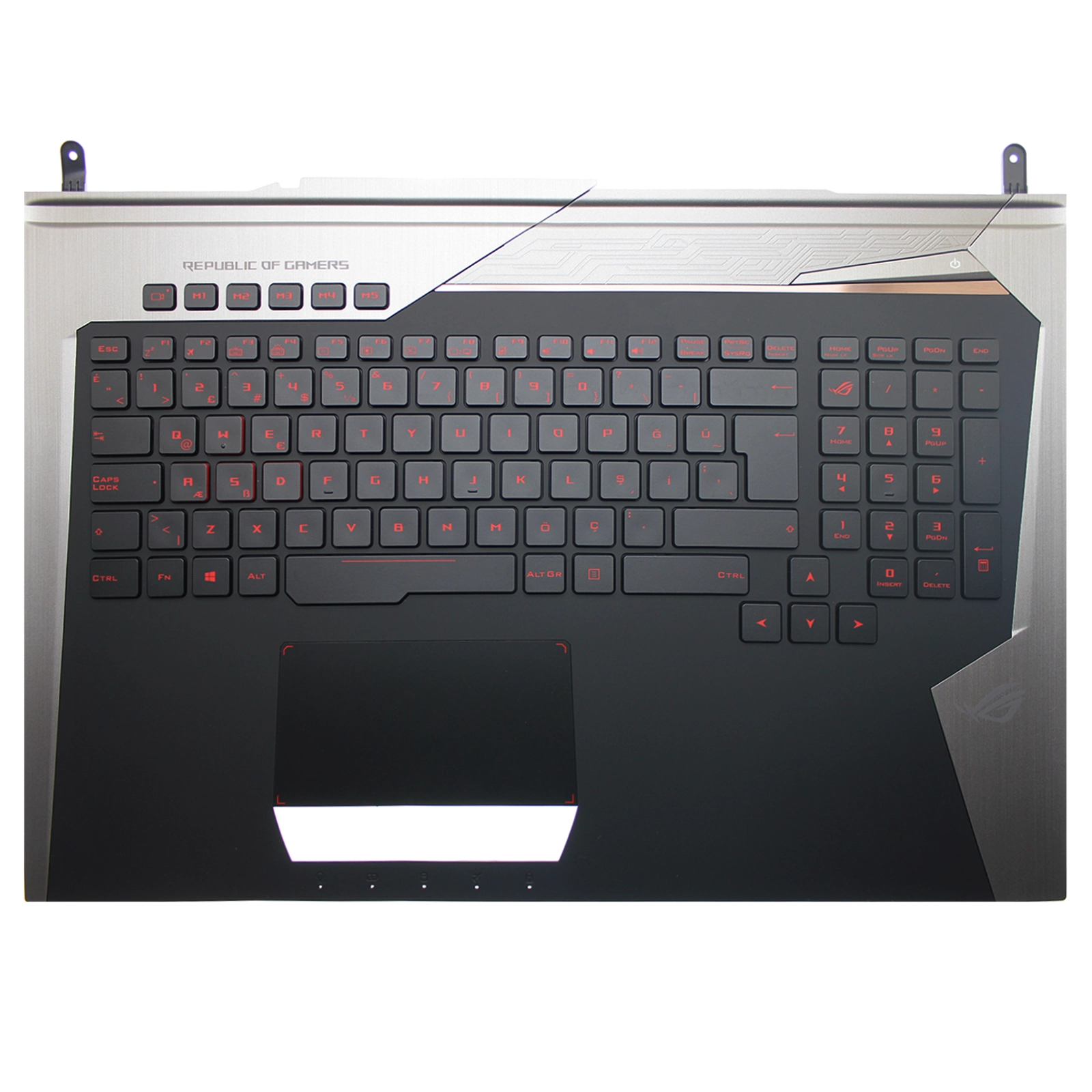 Asus ROG G752, G752VS Notebook Klavye Işıklı - Üst Kasa (Siyah TR) Satın Al - Aynı Gün Kargo