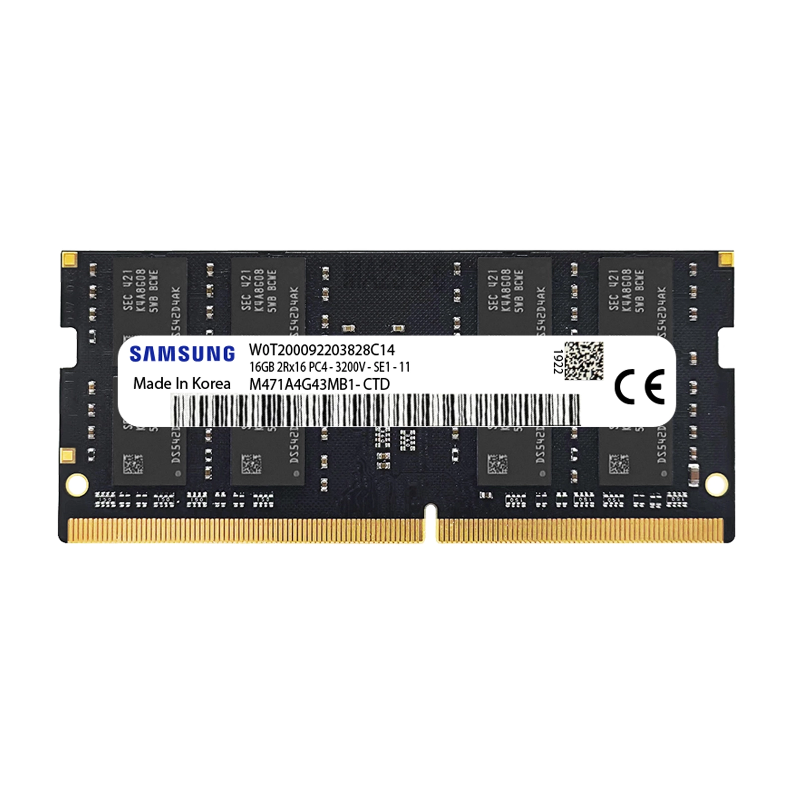 Samsung DDR4 16GB 3200MHz 1.2v CL22 Notebook Ram Satın Al - Aynı Gün Kargo